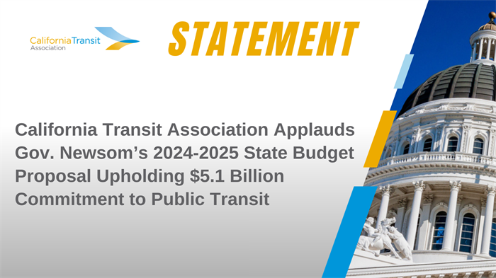 California Transit Association > News > News & Announcements > Newsroom